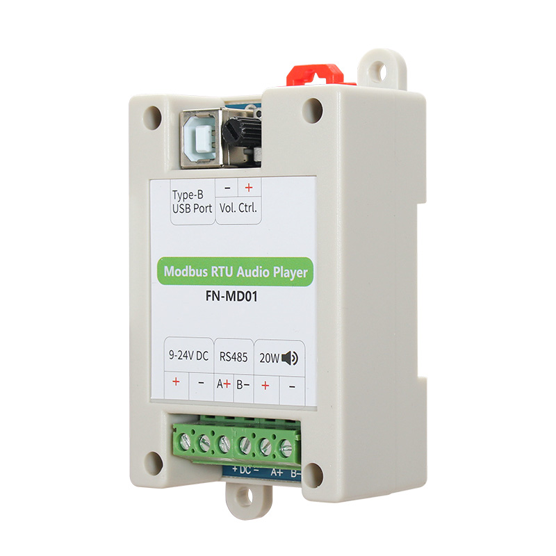 FN-MD01 Modbus RTU Audio Player with 20W Amplifier | Electronics123